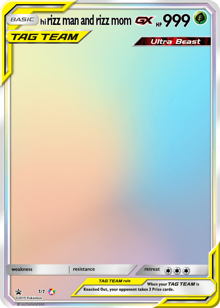 rizz man and rizz mom - Mih | Pokécardmaker.net