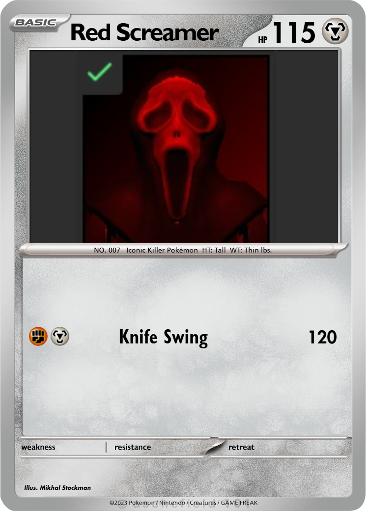 Red Screamer - MikhalDoesGaming | Pokécardmaker.net