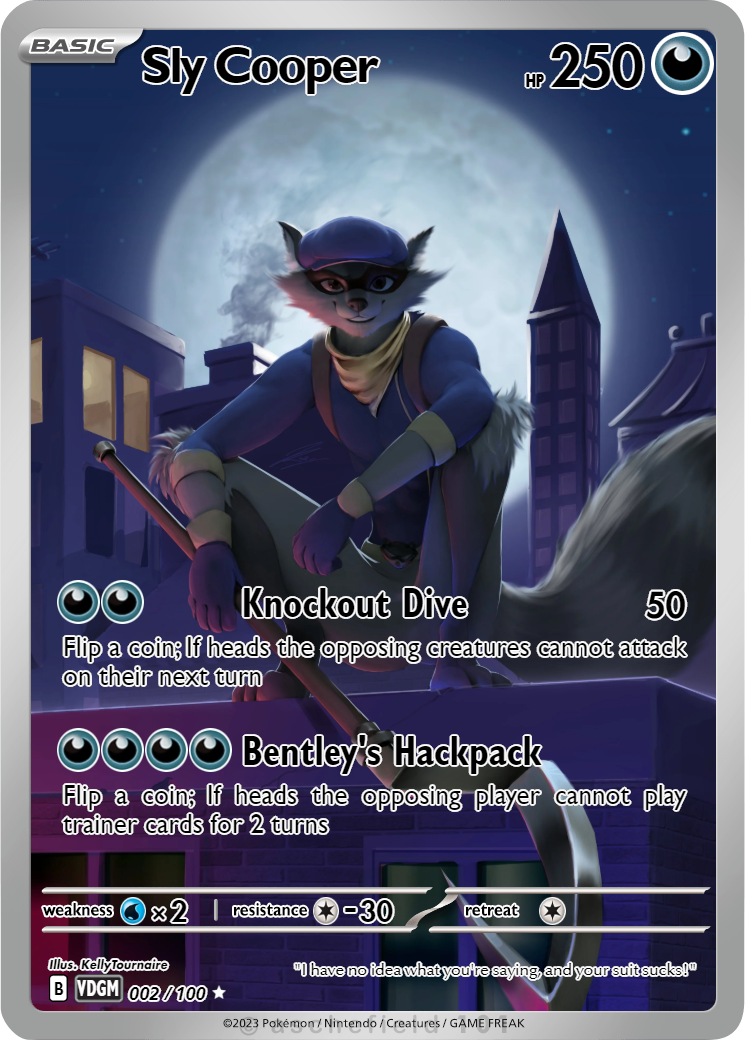 Sly Cooper - MilesR2114 | Pokécardmaker.net