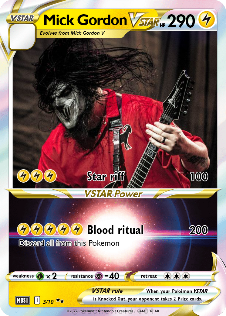 Mick Gordon - Miminos_Prime | Pokécardmaker.net