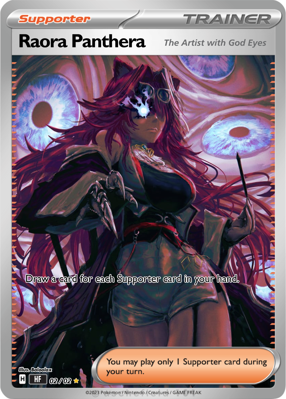Raora Panthera - MisterMC | Pokécardmaker.net