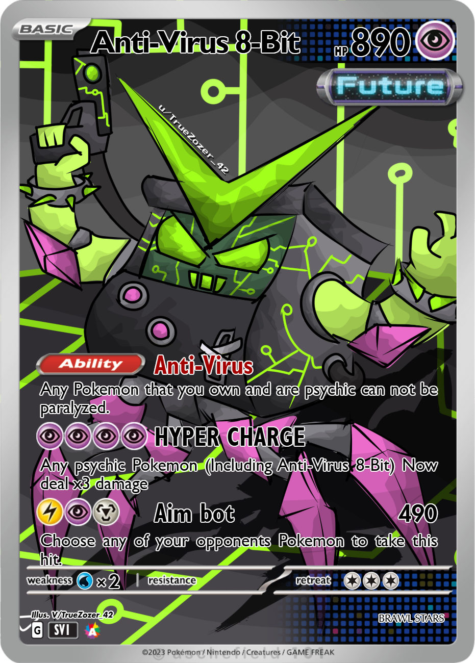 Anti-Virus 8-Bit - Mlez_10 | Pokécardmaker.net