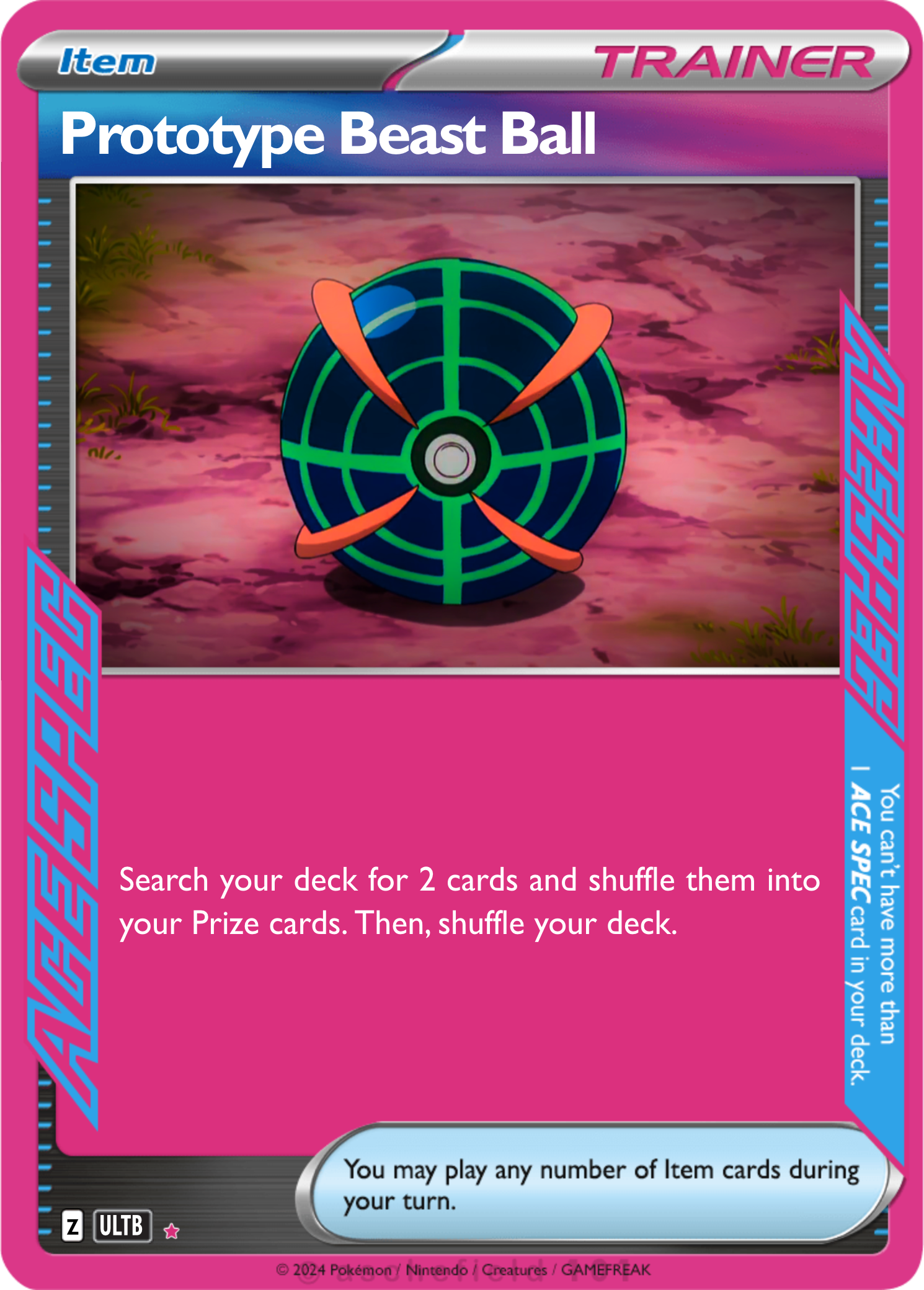 Prototype Beast Ball - Mo4 | Pokécardmaker.net