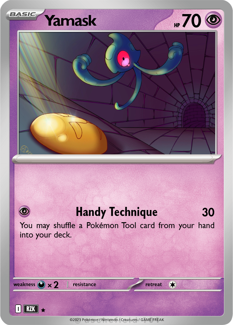 Yamask - Mo4 | Pokécardmaker.net