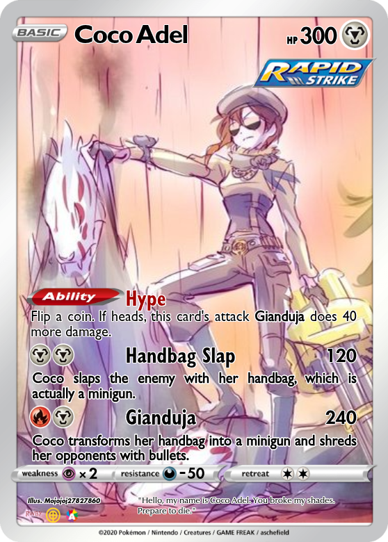 Coco Adel - ModernHero676 | Pokécardmaker.net
