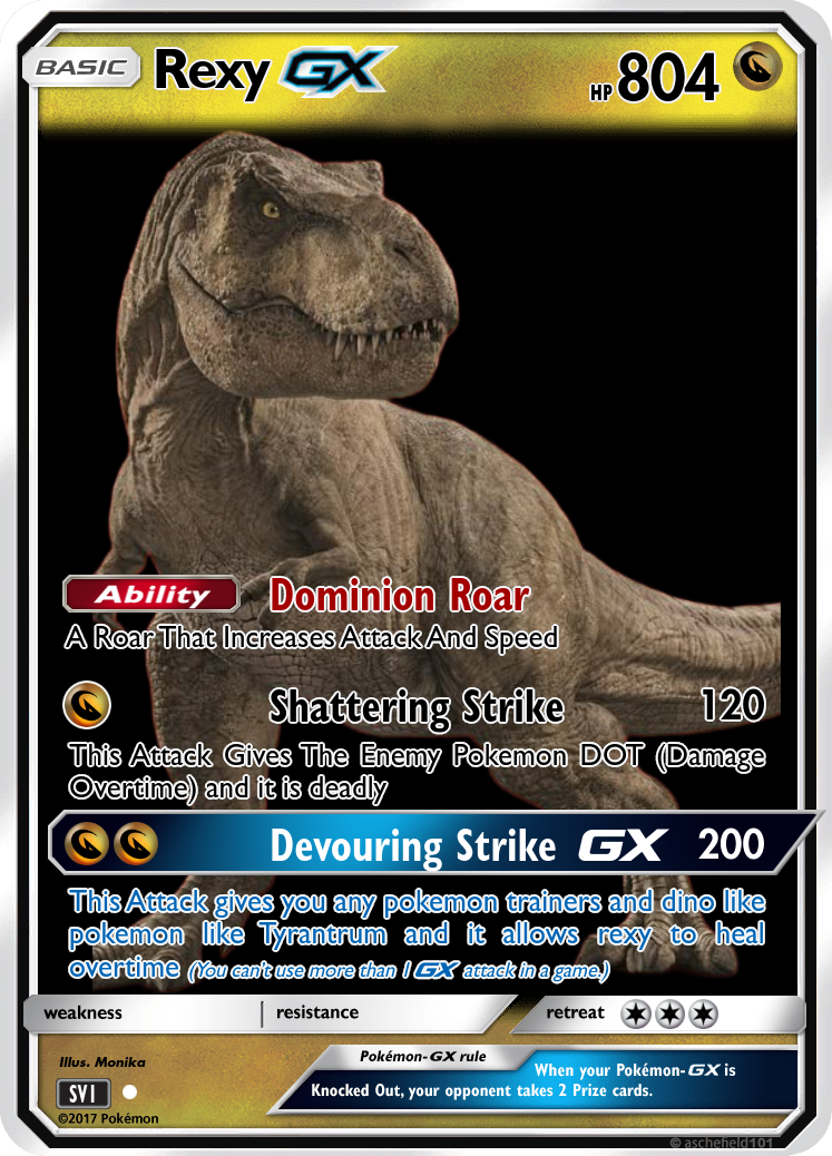 Rexy - MonikaCarno2024 | Pokécardmaker.net