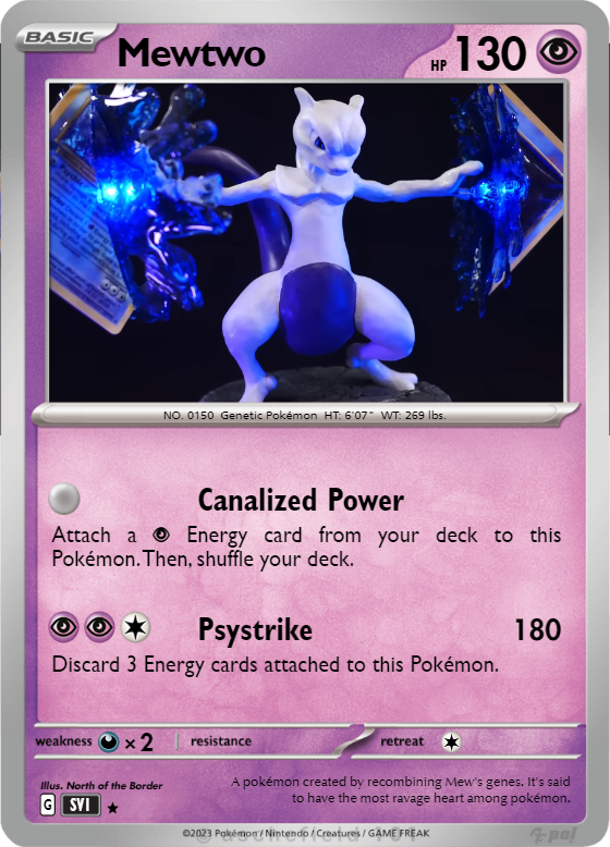 Mewtwo - Monnatu | Pokécardmaker.net