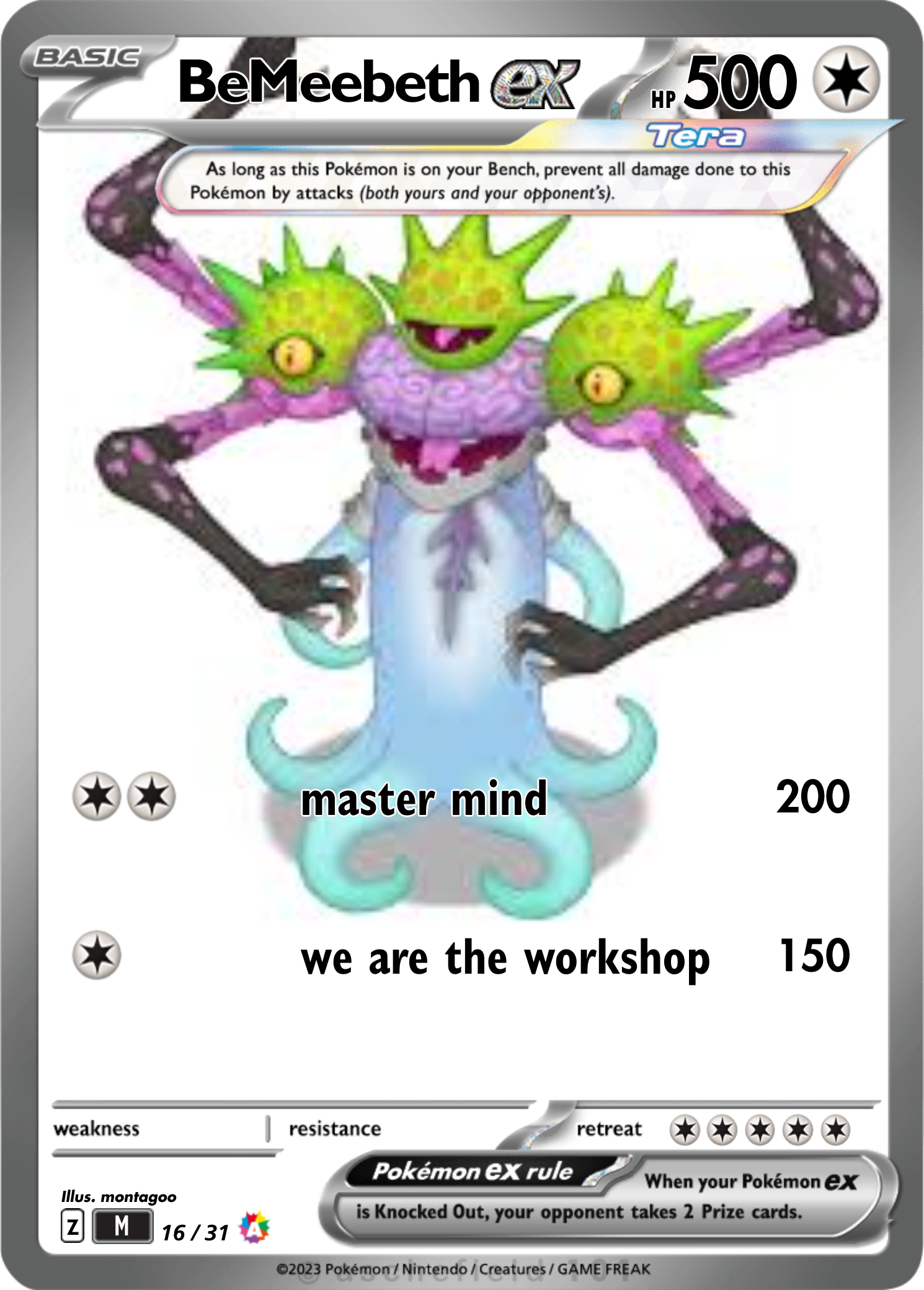 BeMeebeth - Montagoo | Pokécardmaker.net