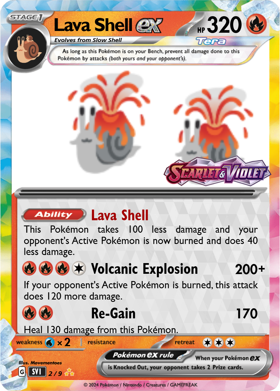 Lava Shell - Movementoes | Pokécardmaker.net