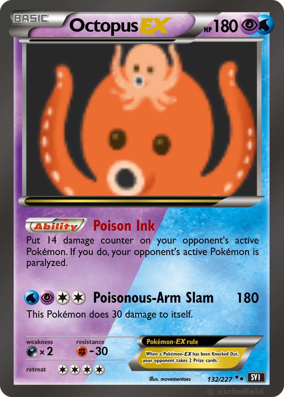 Octopus - Movementoes | Pokécardmaker.net