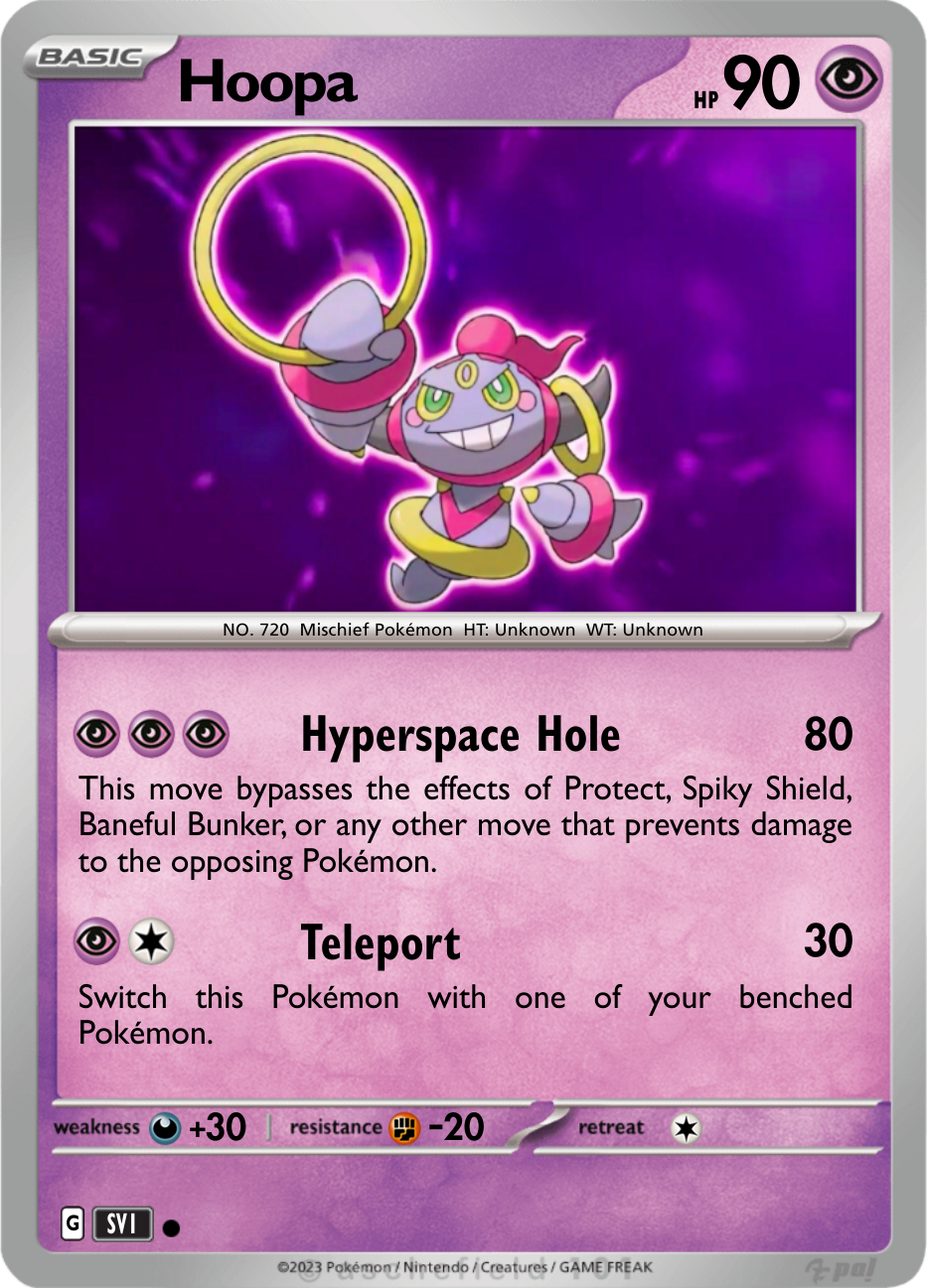 Hoopa - MrAmbassador | Pokécardmaker.net