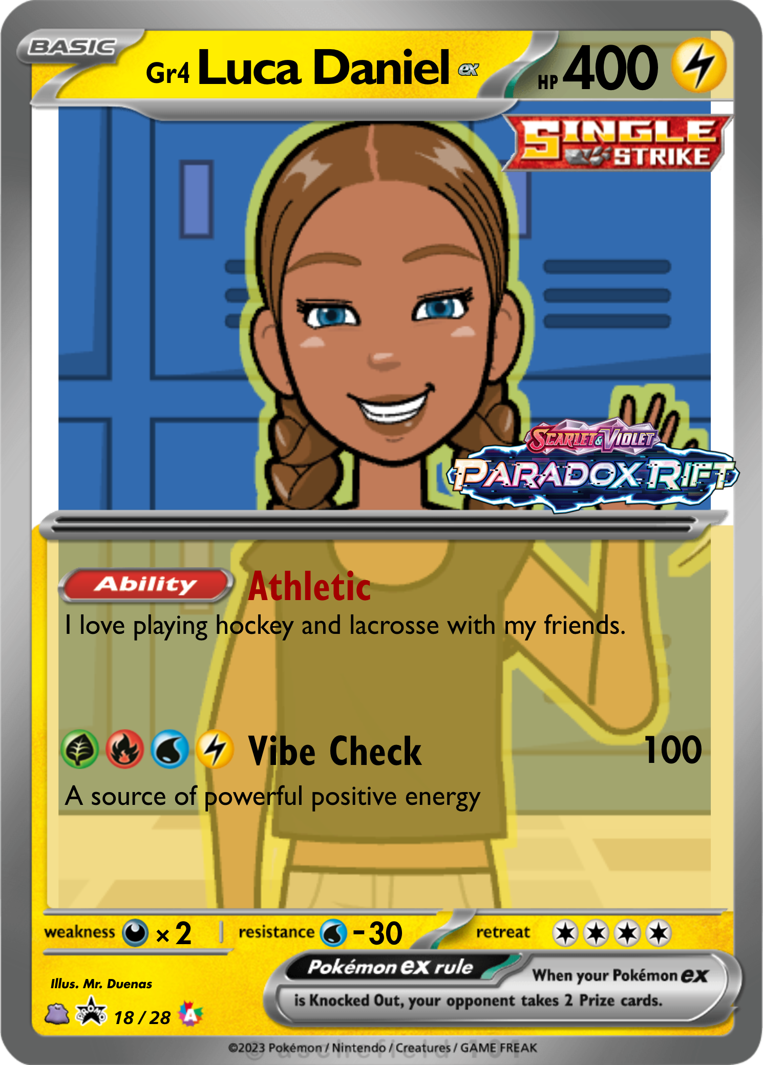 Luca Daniel - MrDuenas | Pokécardmaker.net
