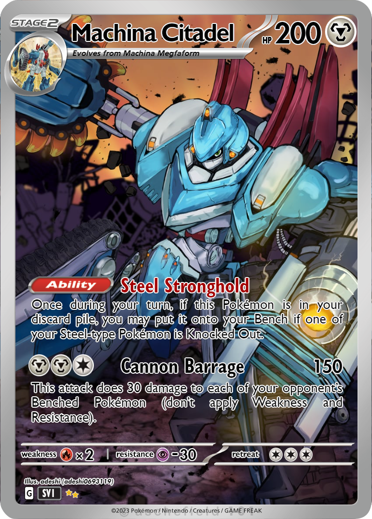Machina Citadel - MrUtsuho | Pokécardmaker.net