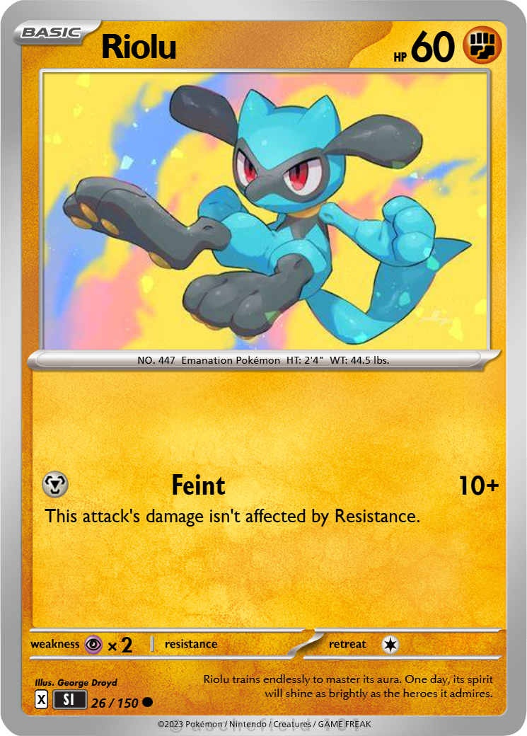 Riolu - Mrprinc3 | Pokécardmaker.net