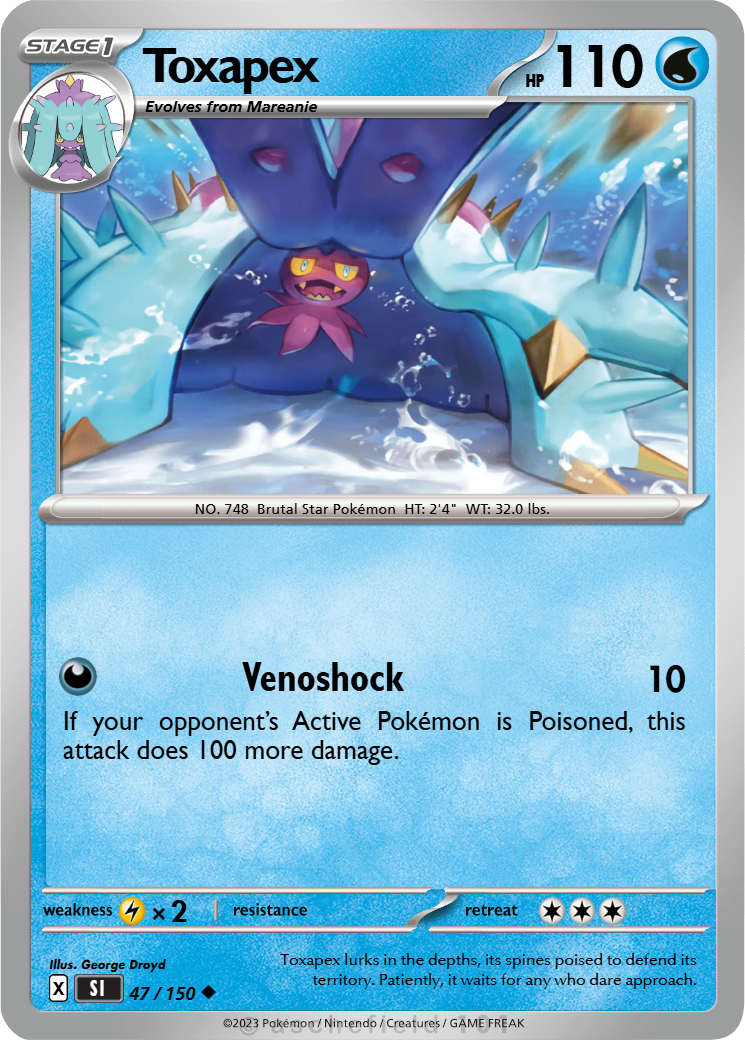 Toxapex - Mrprinc3 | Pokécardmaker.net