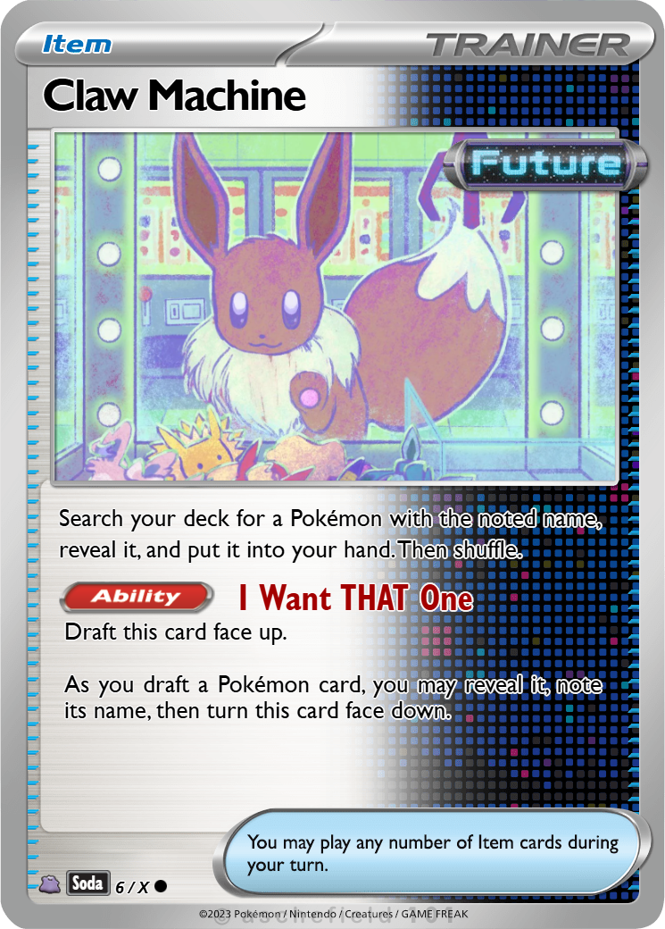 Claw Machine - Mrsoda | Pokécardmaker.net