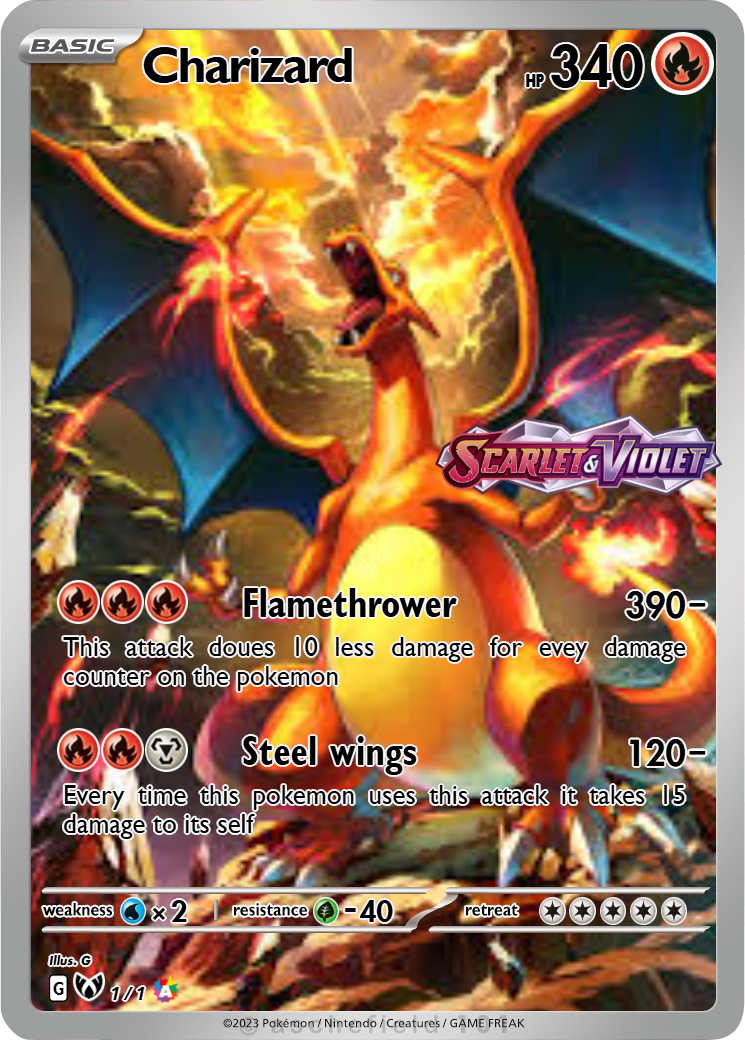 Charizard - Msmith-14 | Pokécardmaker.net