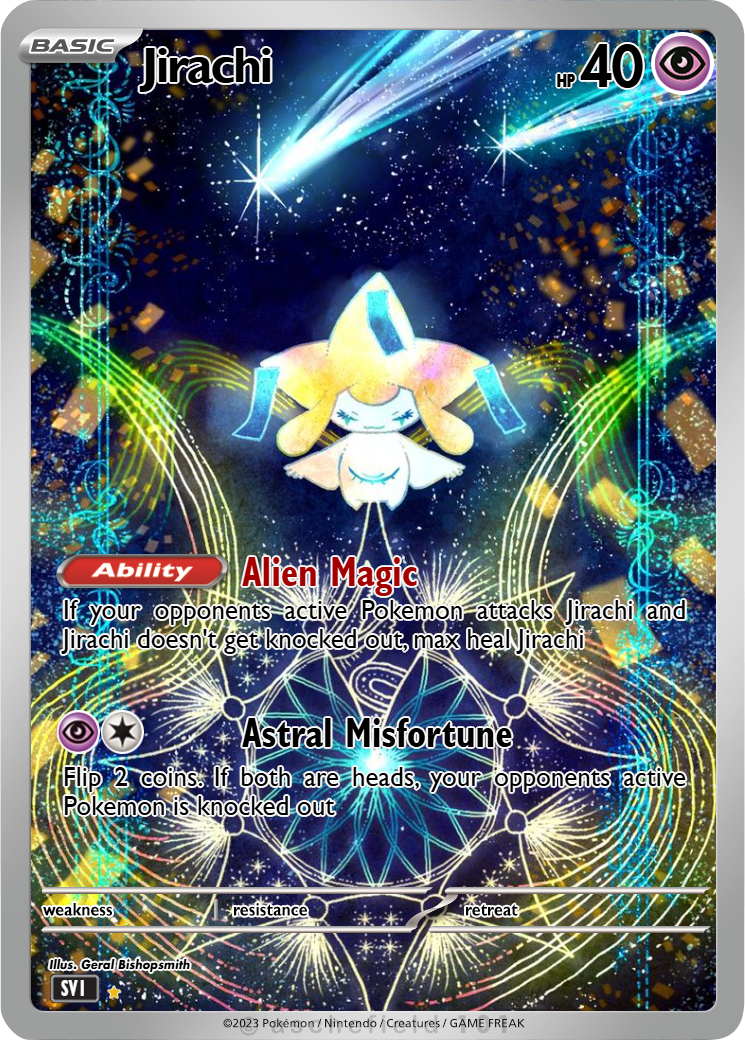 Jirachi - Muchis | Pokécardmaker.net