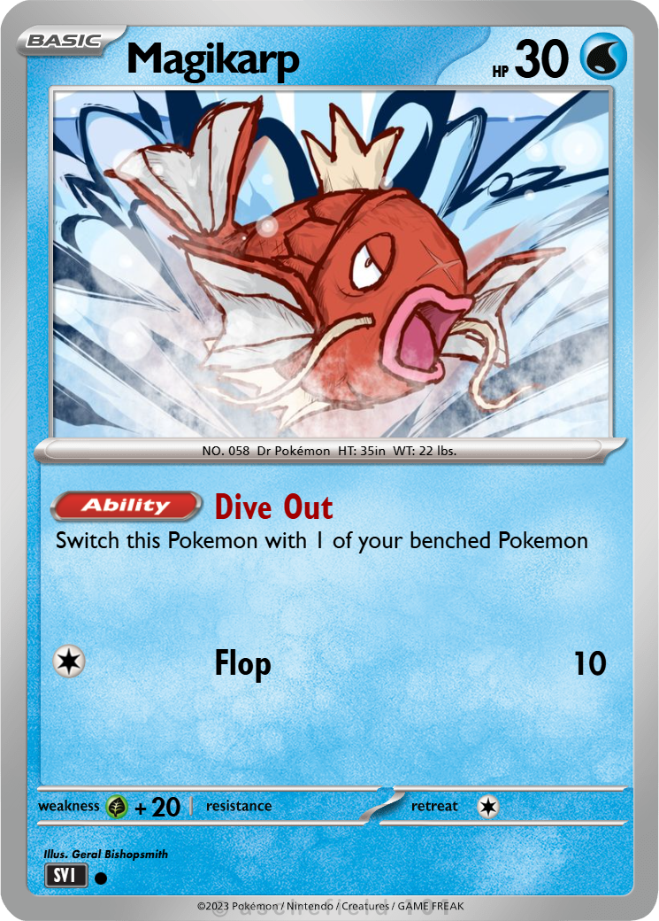 Magikarp - Muchis | Pokécardmaker.net