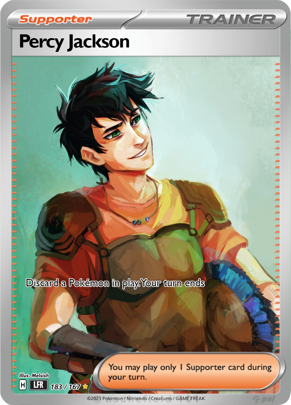 Percy Jackson - MudkipMax1000 | Pokécardmaker.net