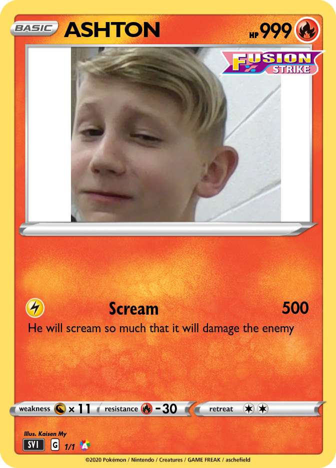 ASHTON - Mykai1234 | Pokécardmaker.net