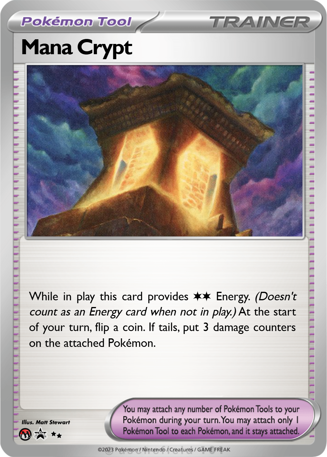Mana Crypt - MystWraith | Pokécardmaker.net