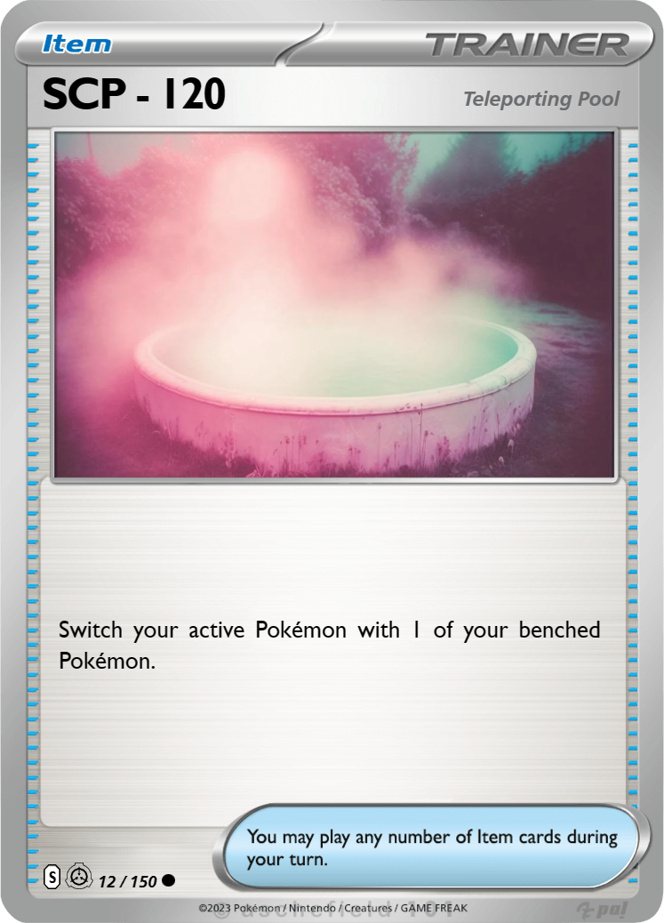 SCP - 120 - Mystical_Milith | Pokécardmaker.net
