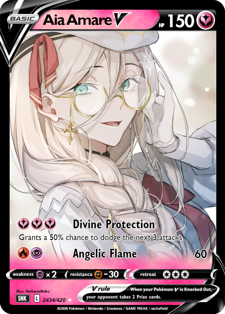 Aia Amare - NakanoRoku | Pokécardmaker.net