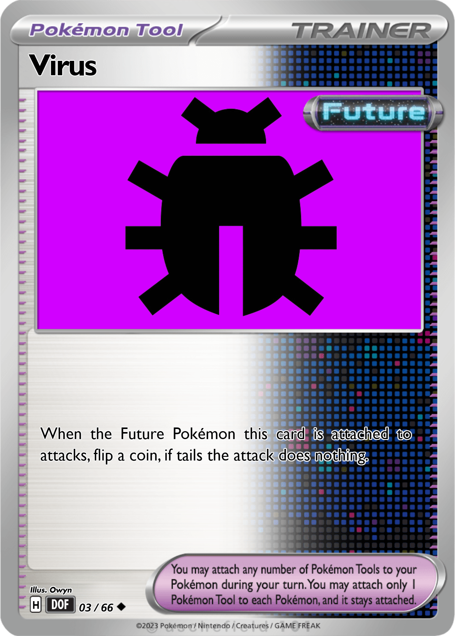 Virus - NanoFlame800 | Pokécardmaker.net