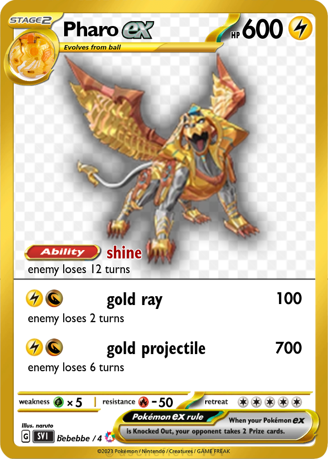 Pharo - Narutousimakie | Pokécardmaker.net