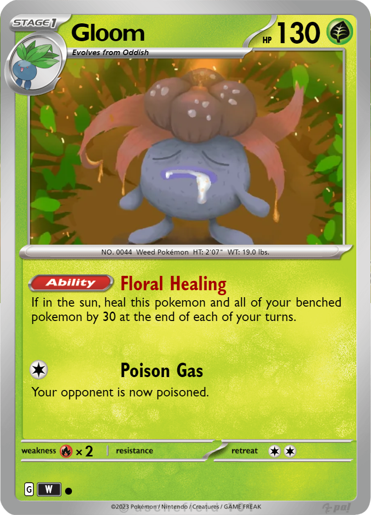 Gloom - NeoFlame20 | Pokécardmaker.net