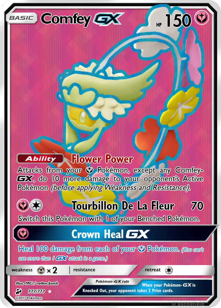 Comfey - Ness | Pokécardmaker.net