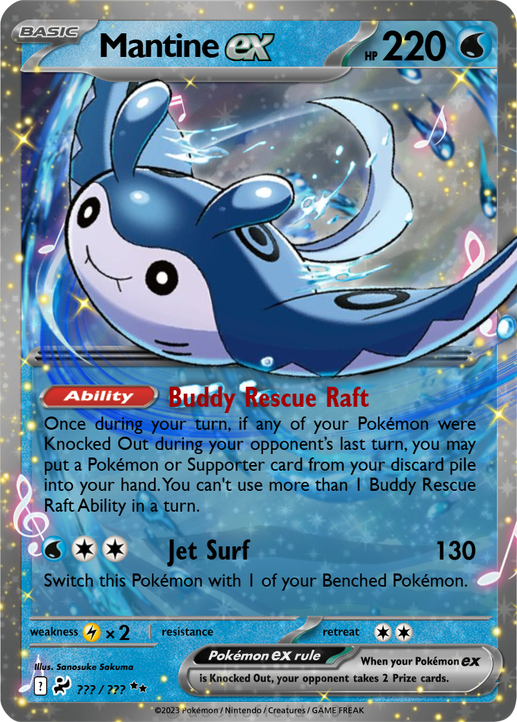 Mantine - Ness | Pokécardmaker.net