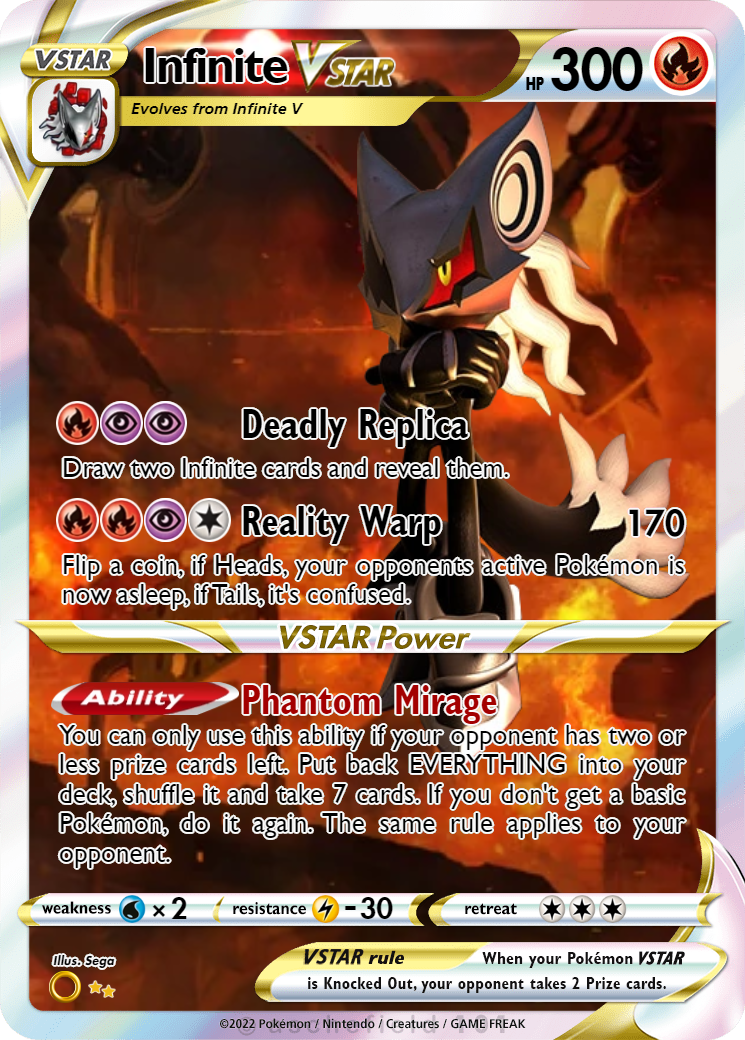 Infinite - Nestsilly | Pokécardmaker.net