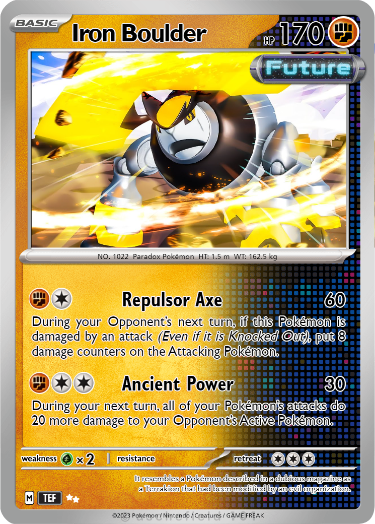 Iron Boulder - NightBloxxers | Pokécardmaker.net