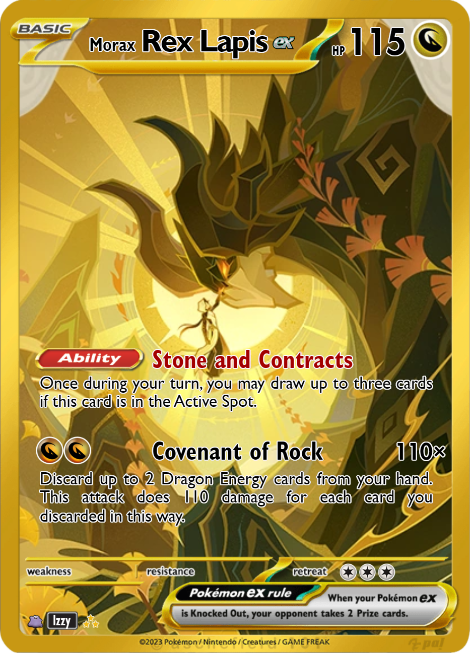 Rex Lapis - NightLearner15 | Pokécardmaker.net