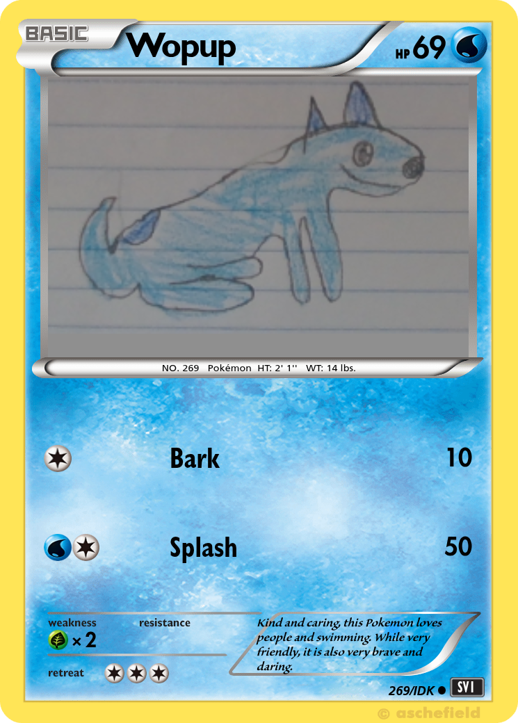 Wopup - Nighthowler | Pokécardmaker.net
