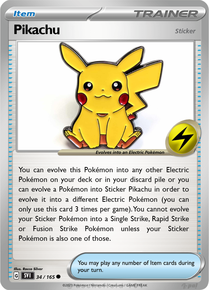 Pikachu - NintendoFan | Pokécardmaker.net