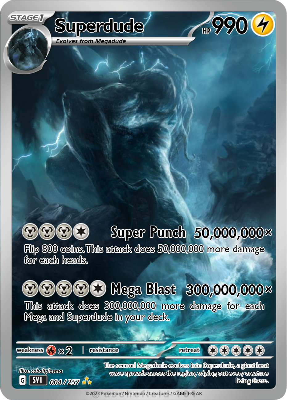 Superdude - NintendoFan | Pokécardmaker.net