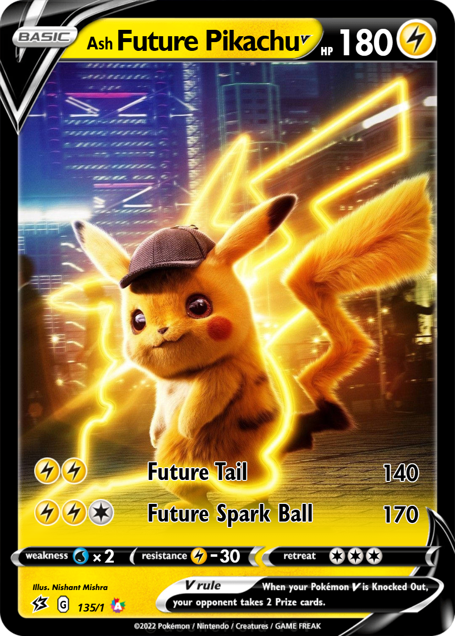 Future Pikachu - NishantMishraa | Pokécardmaker.net
