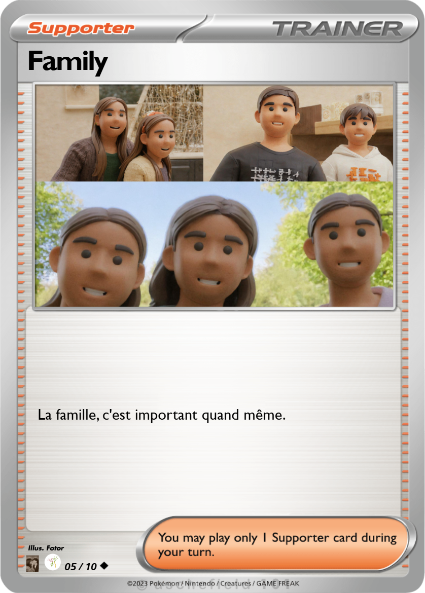 Family - NoaAaoN | Pokécardmaker.net