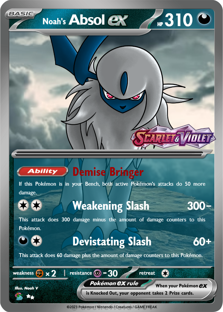 Absol - Noah-V | Pokécardmaker.net