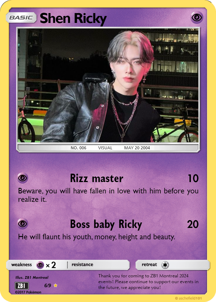Shen Ricky - Noctolicious | Pokécardmaker.net