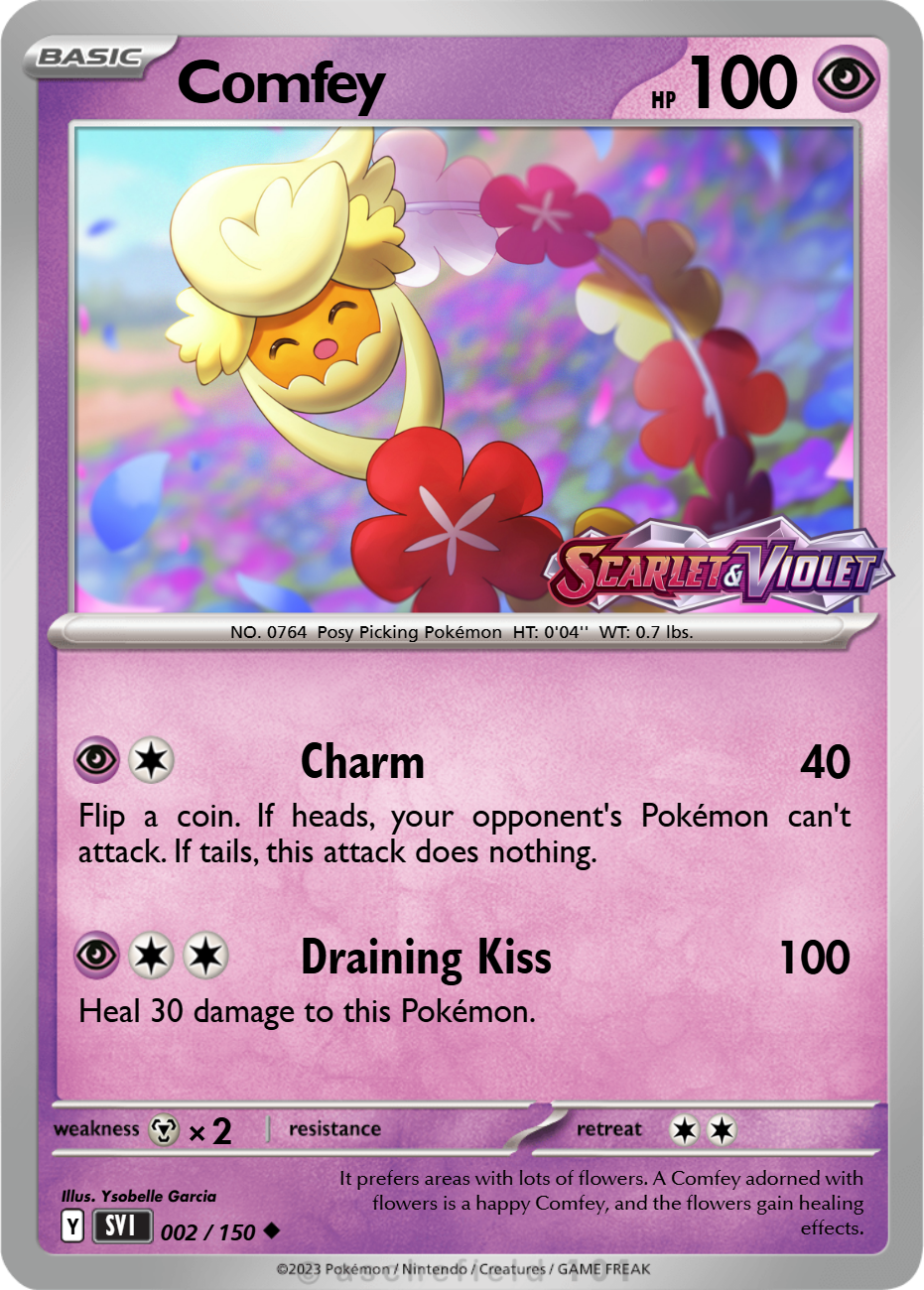 Comfey - NoobCardMaker_001 | Pokécardmaker.net