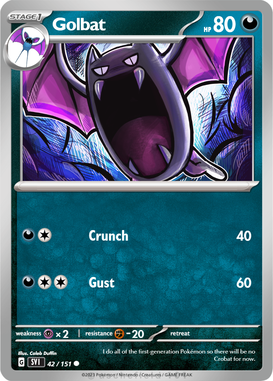 Golbat - NormalPizza9298 | Pokécardmaker.net