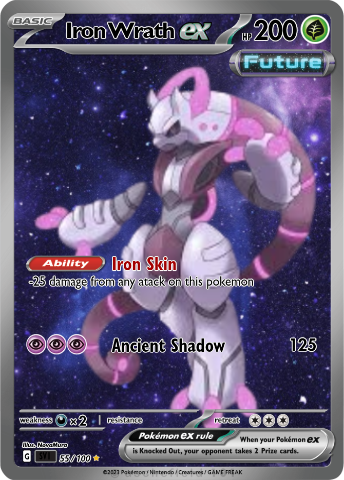 Iron Wrath - NovaMura | Pokécardmaker.net