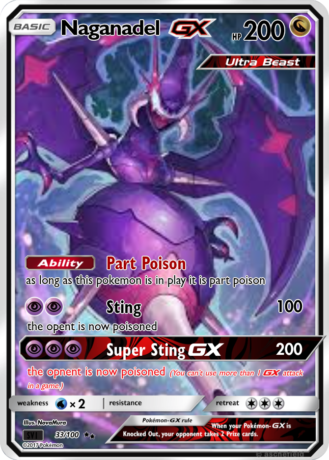 Naganadel - NovaMura | Pokécardmaker.net