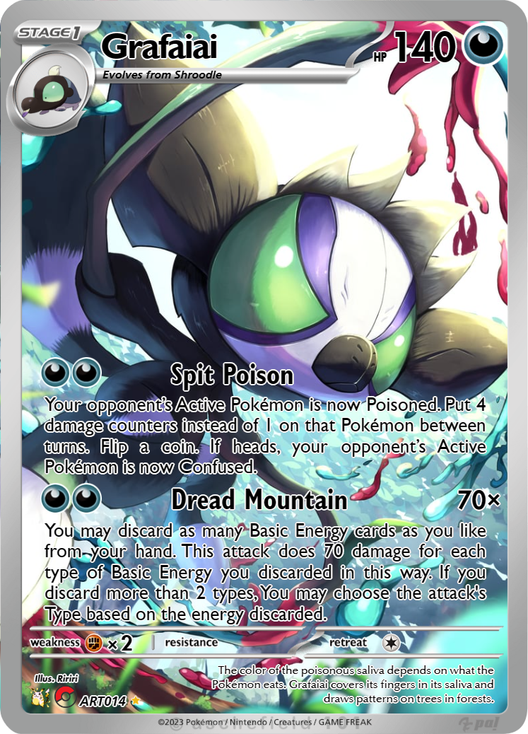 Grafaiai - Ntminhhoang210 | Pokécardmaker.net