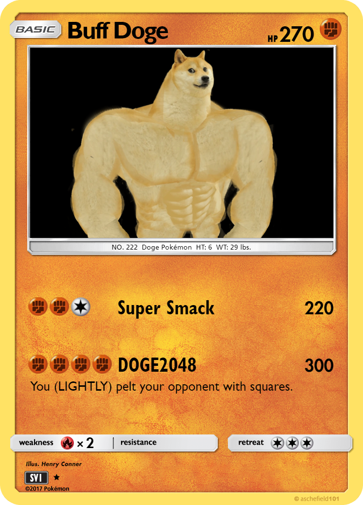Buff Doge - OOP_OOP | Pokécardmaker.net