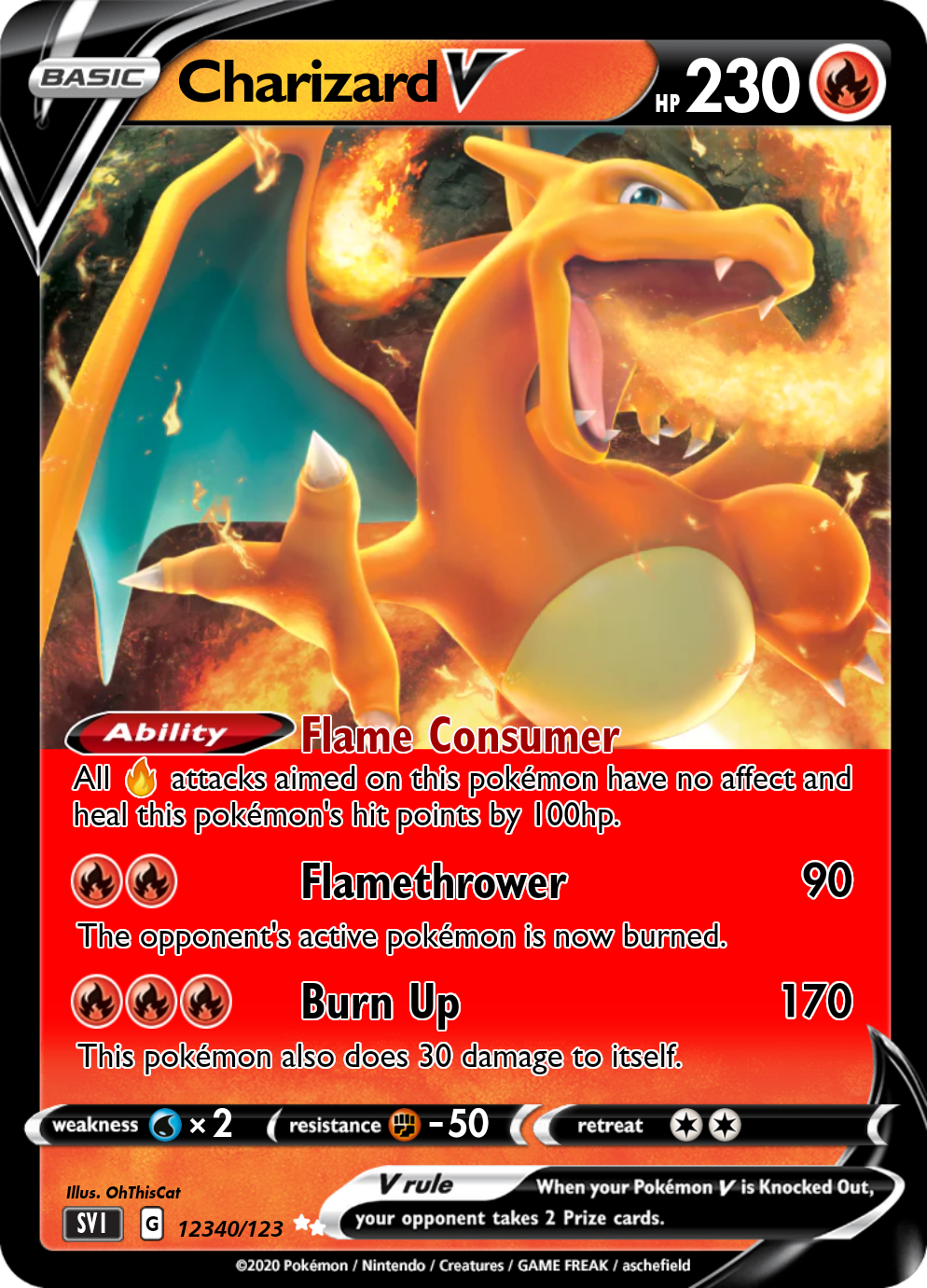 Charizard - OhThisCat | Pokécardmaker.net